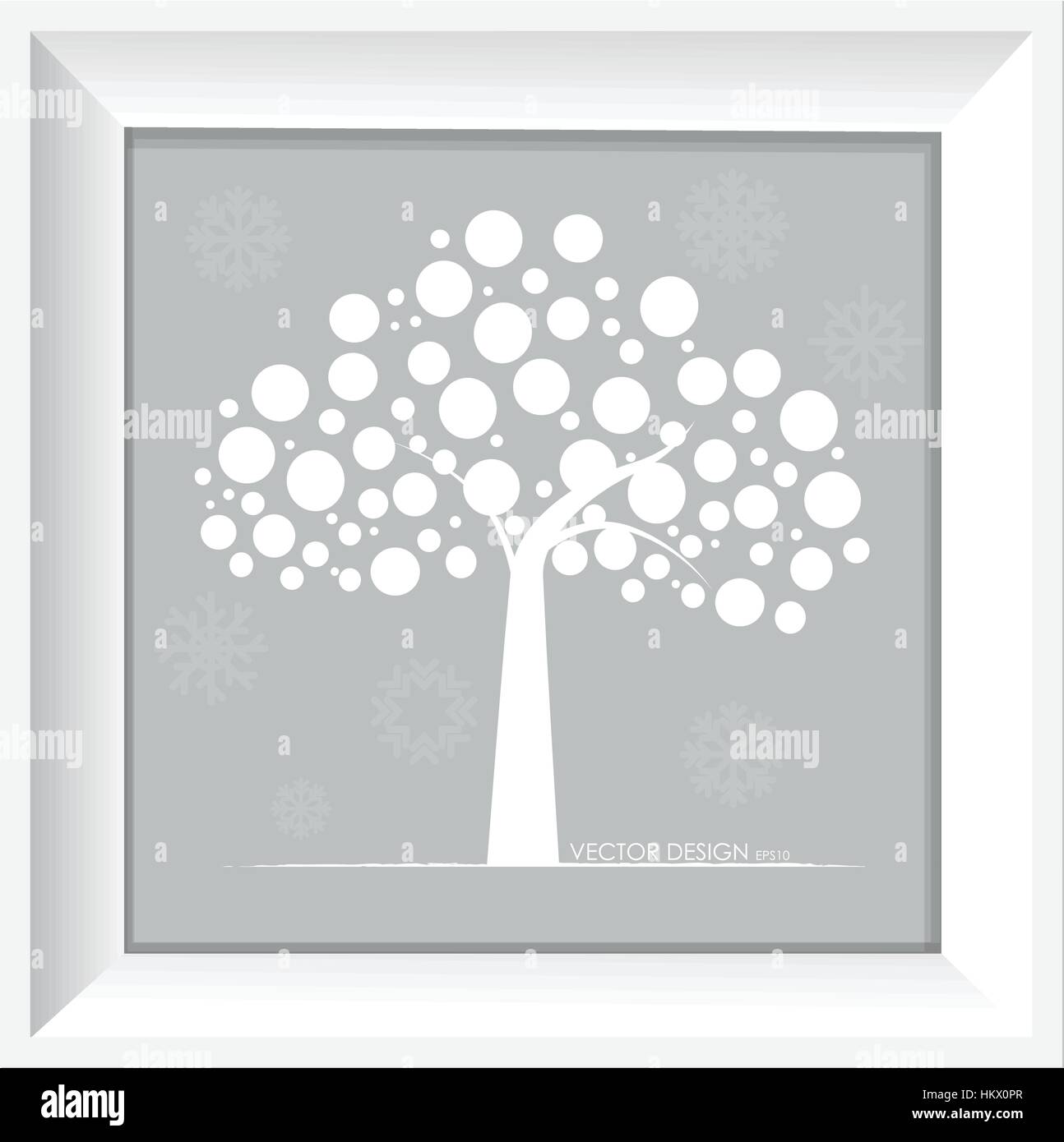 Abstract tree. Vector illustration Stock Vector Image & Art - Alamy