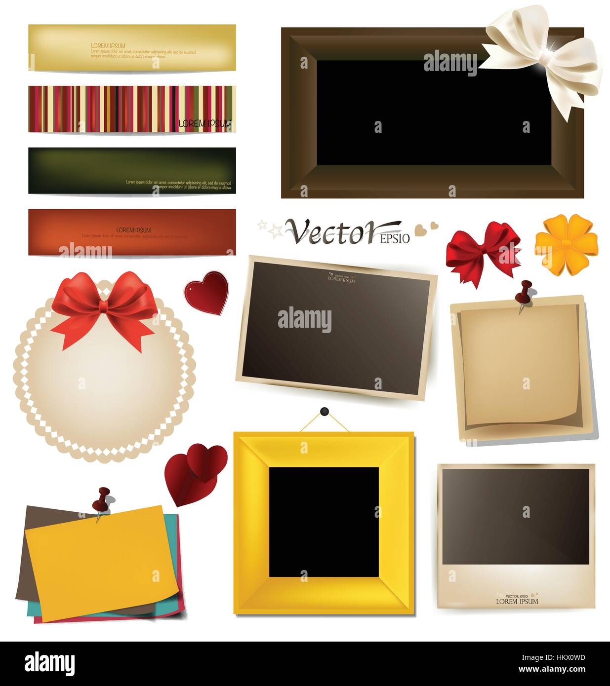 Newspaper clipping background Stock Vector Images - Alamy