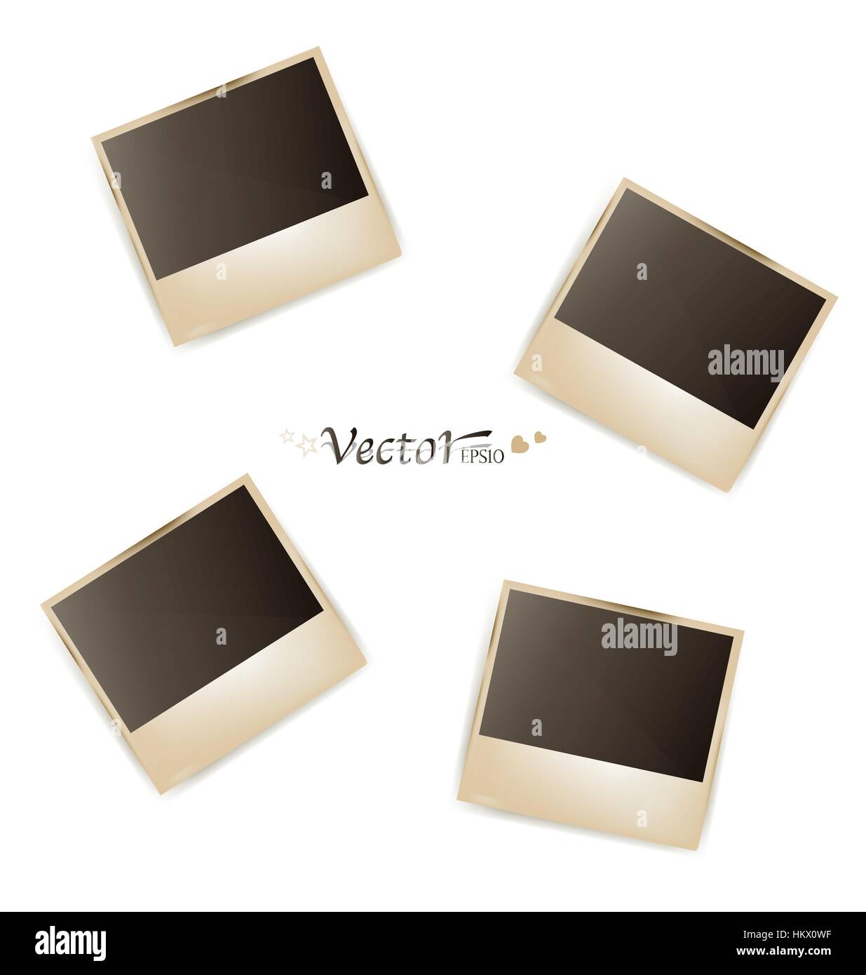 Photo frames- vector illustration Stock Vector Image & Art - Alamy