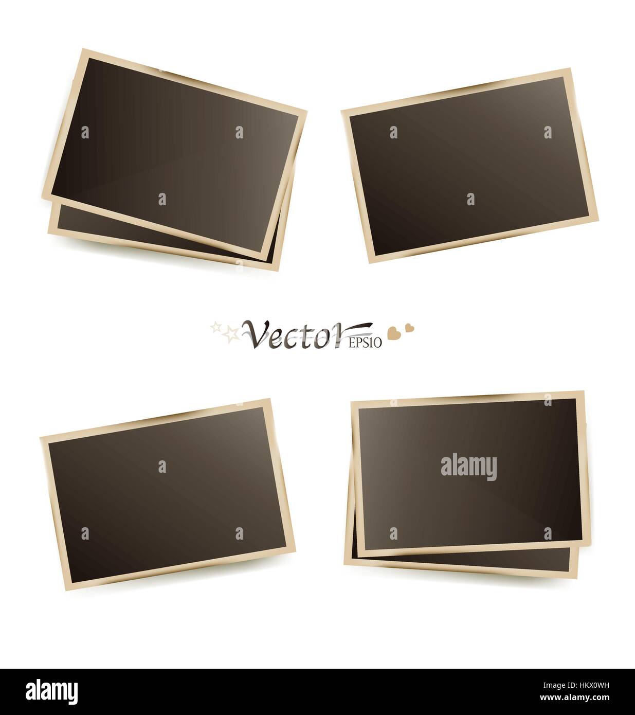 Photo frames- vector illustration Stock Vector Image & Art - Alamy