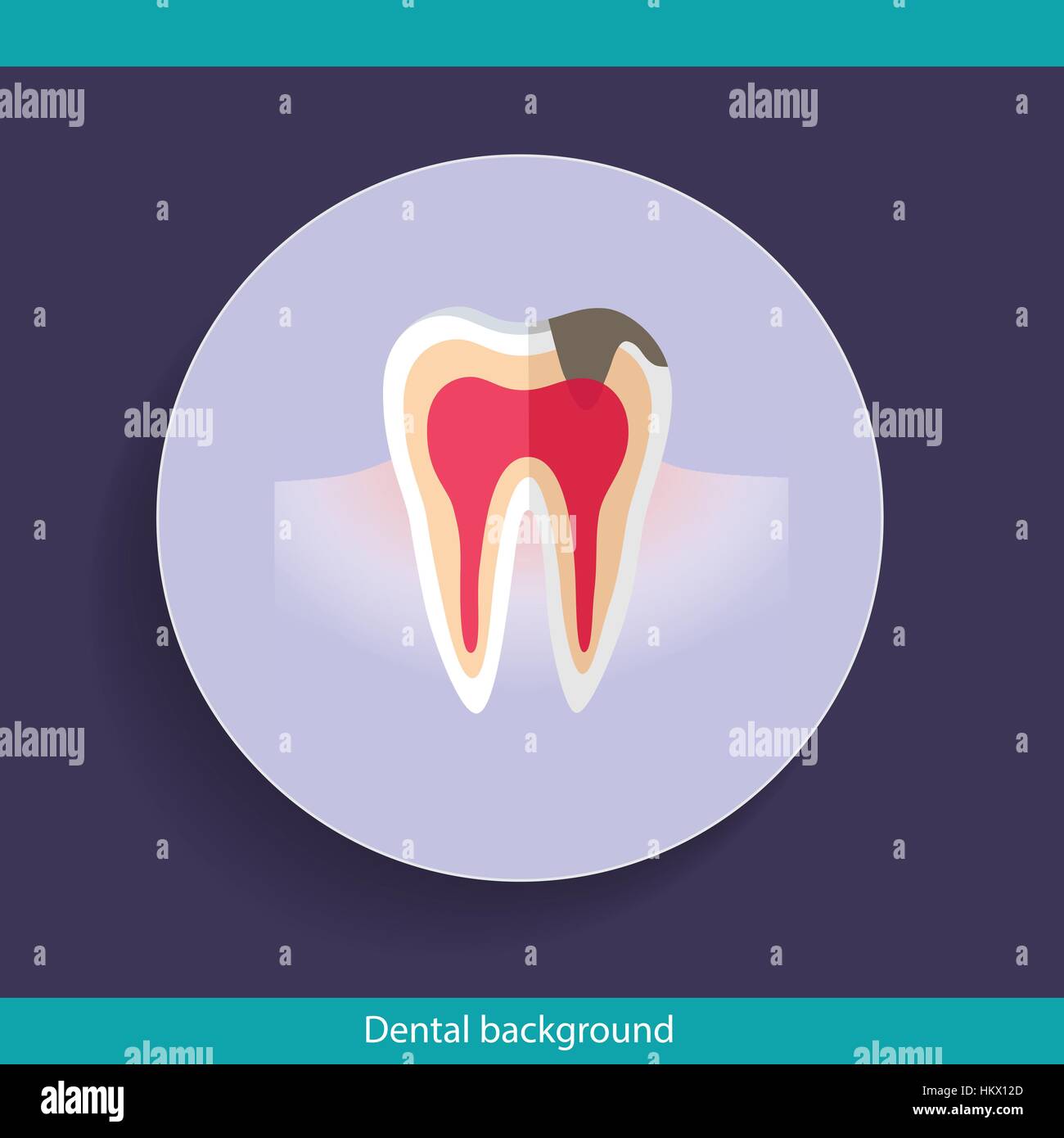 Dental Background design. Vector illustration Stock Vector Image & Art ...