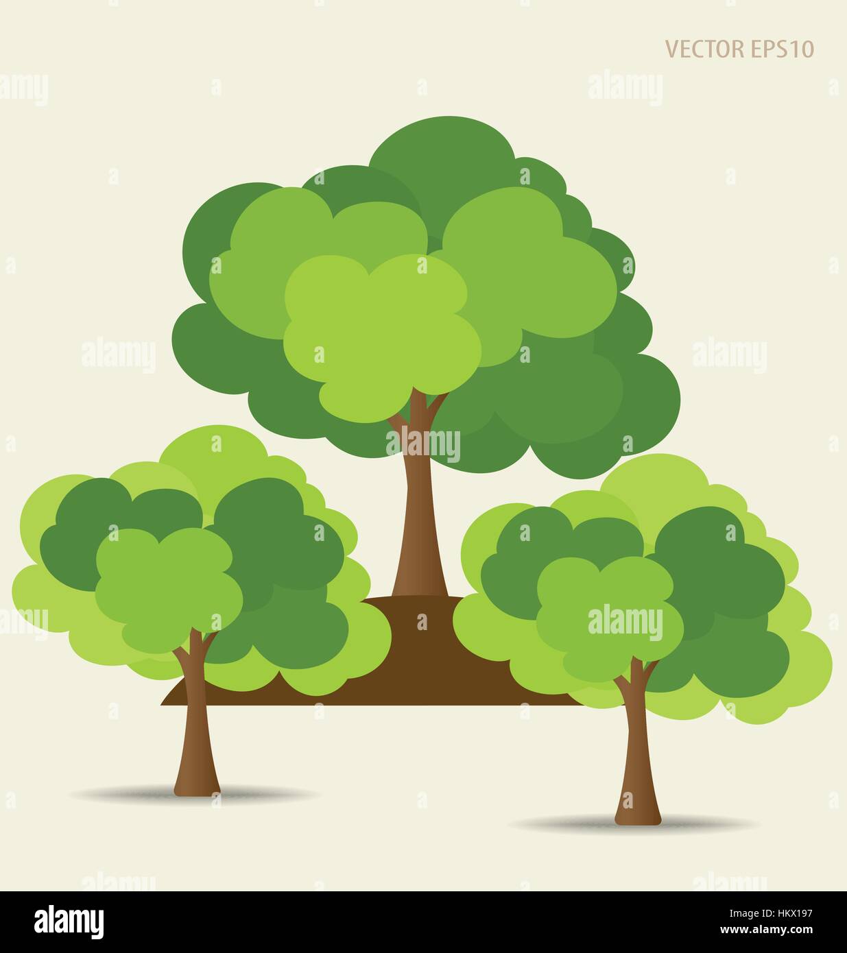 Abstract tree, vector illustration Stock Vector Image & Art - Alamy