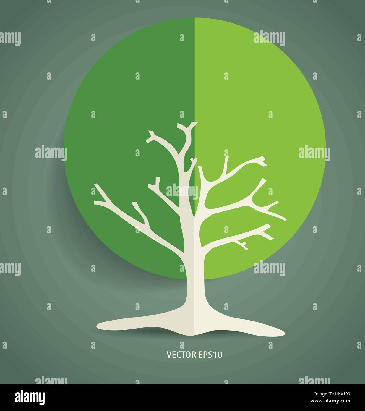 Abstract tree, vector illustration Stock Vector Image & Art - Alamy