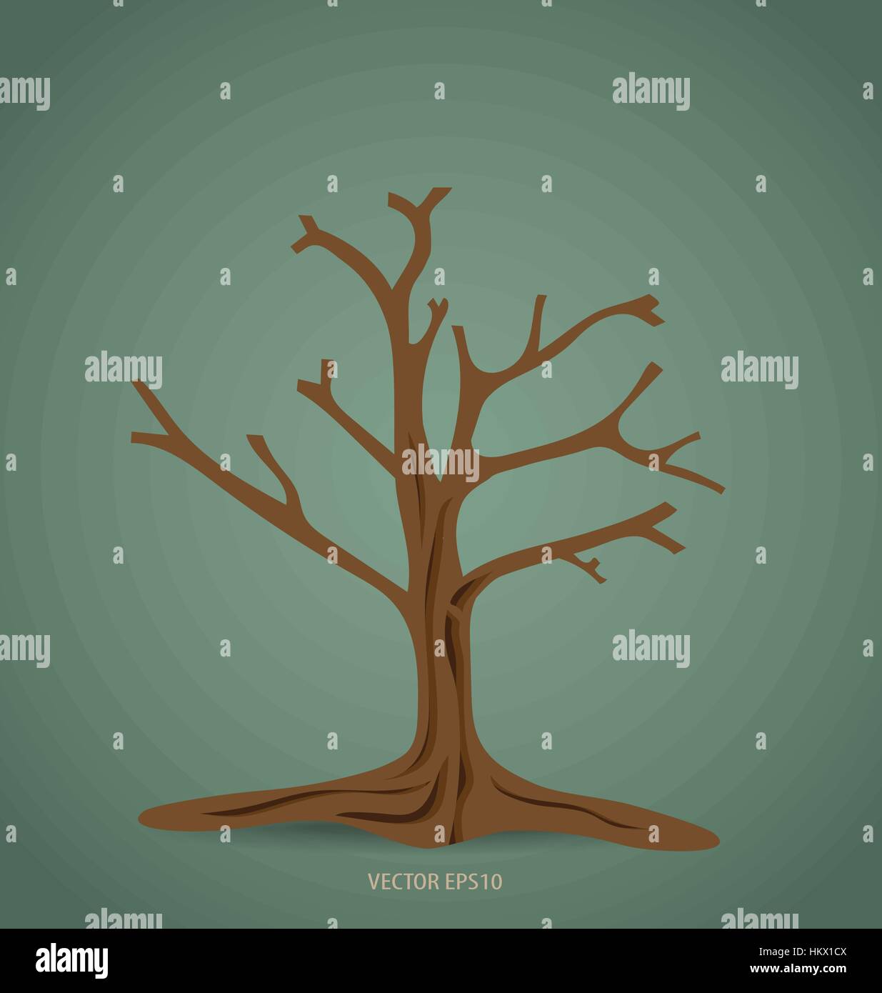 Abstract tree, vector illustration Stock Vector Image & Art - Alamy