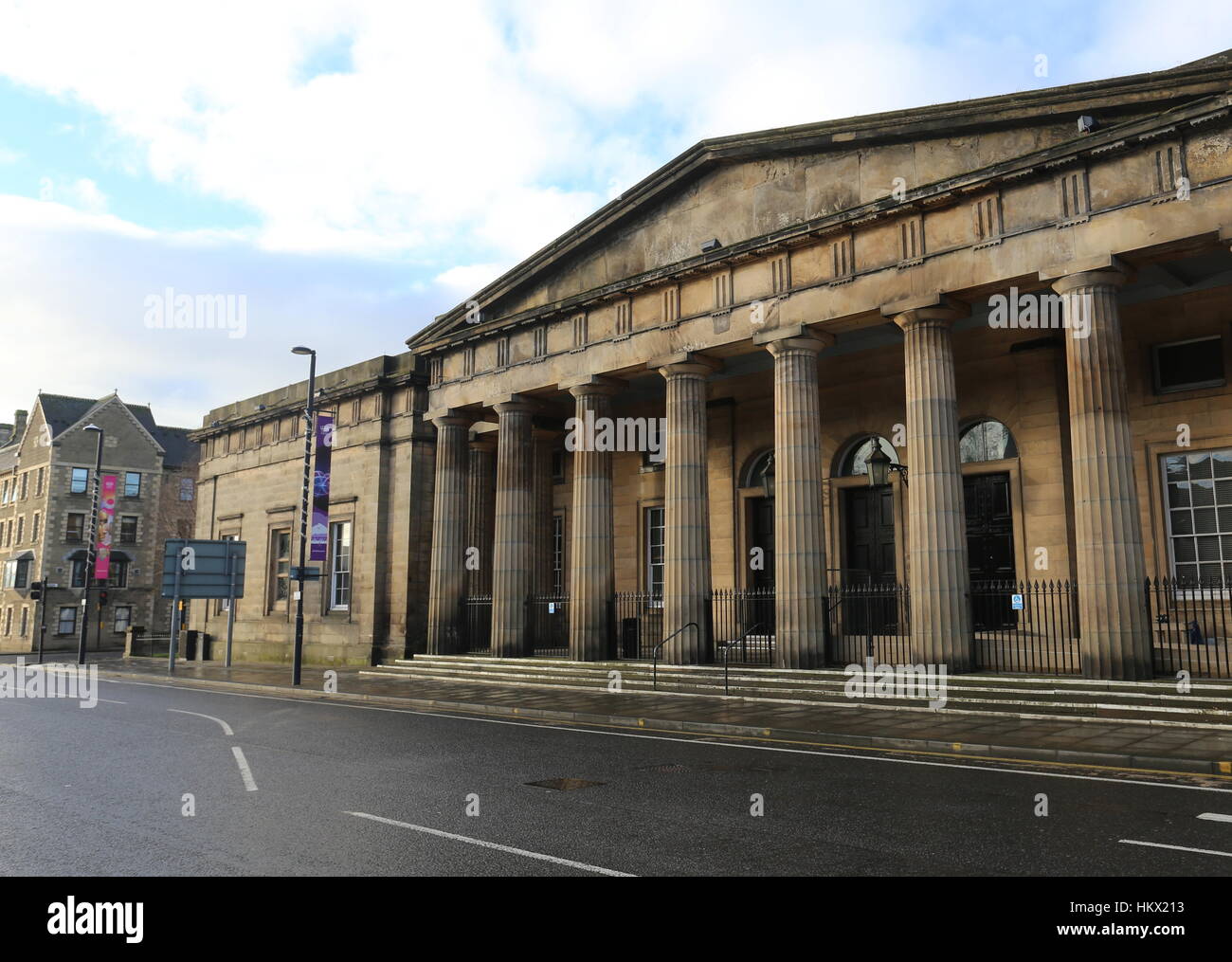 Exterior of Perth Sheriff Court Perthshire Scotland January 2017 Stock ...