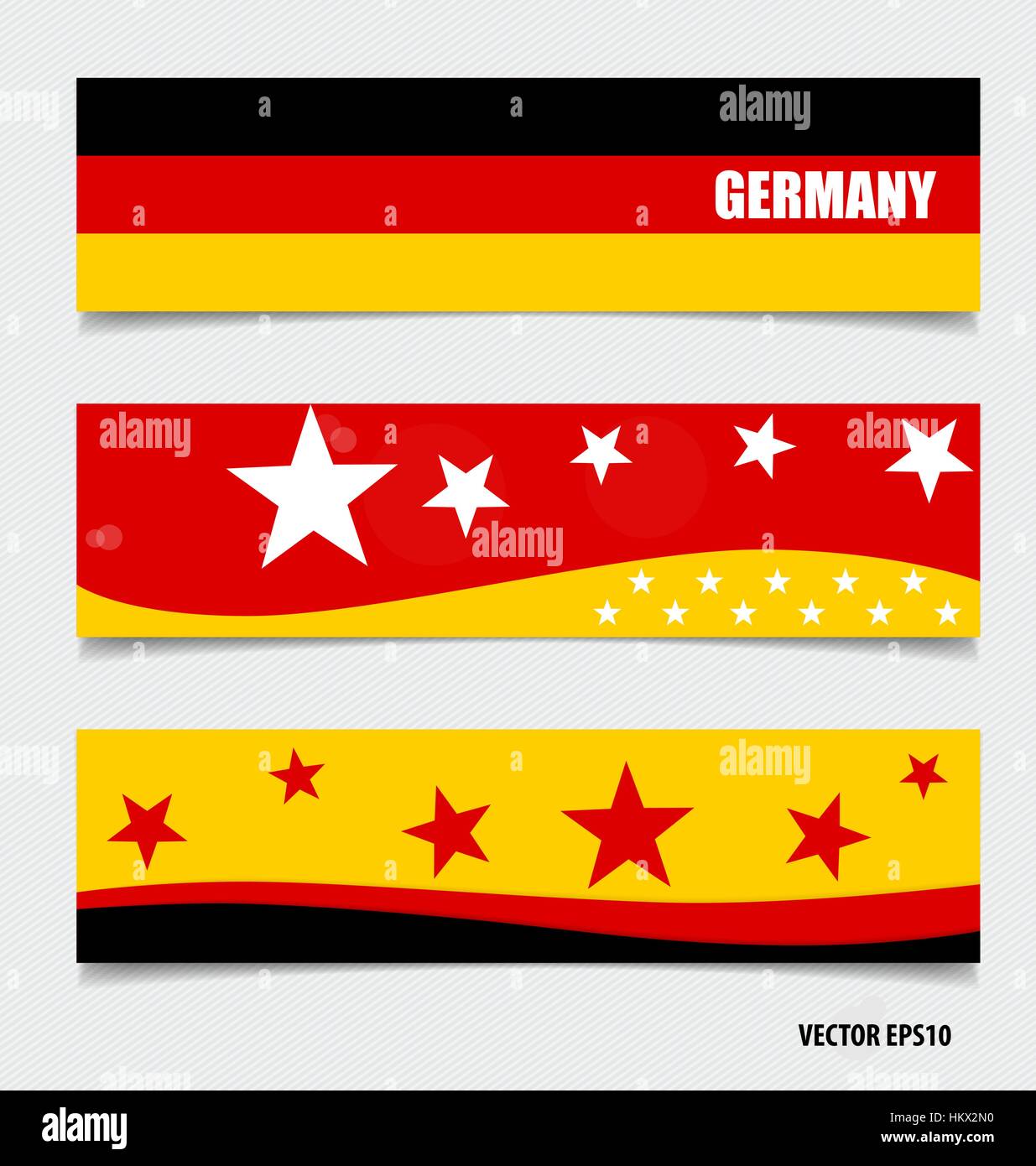 Germany, Flags concept design. Vector illustration Stock Vector Image ...