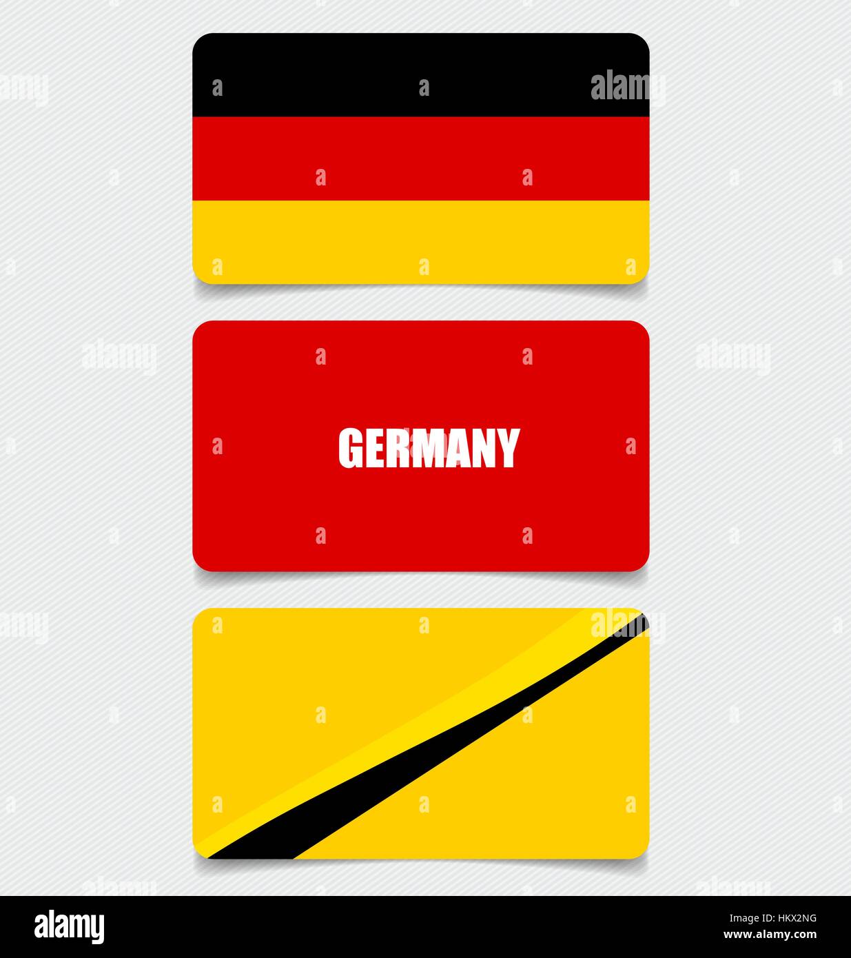 Germany, Flags concept design. Vector illustration Stock Vector Image ...