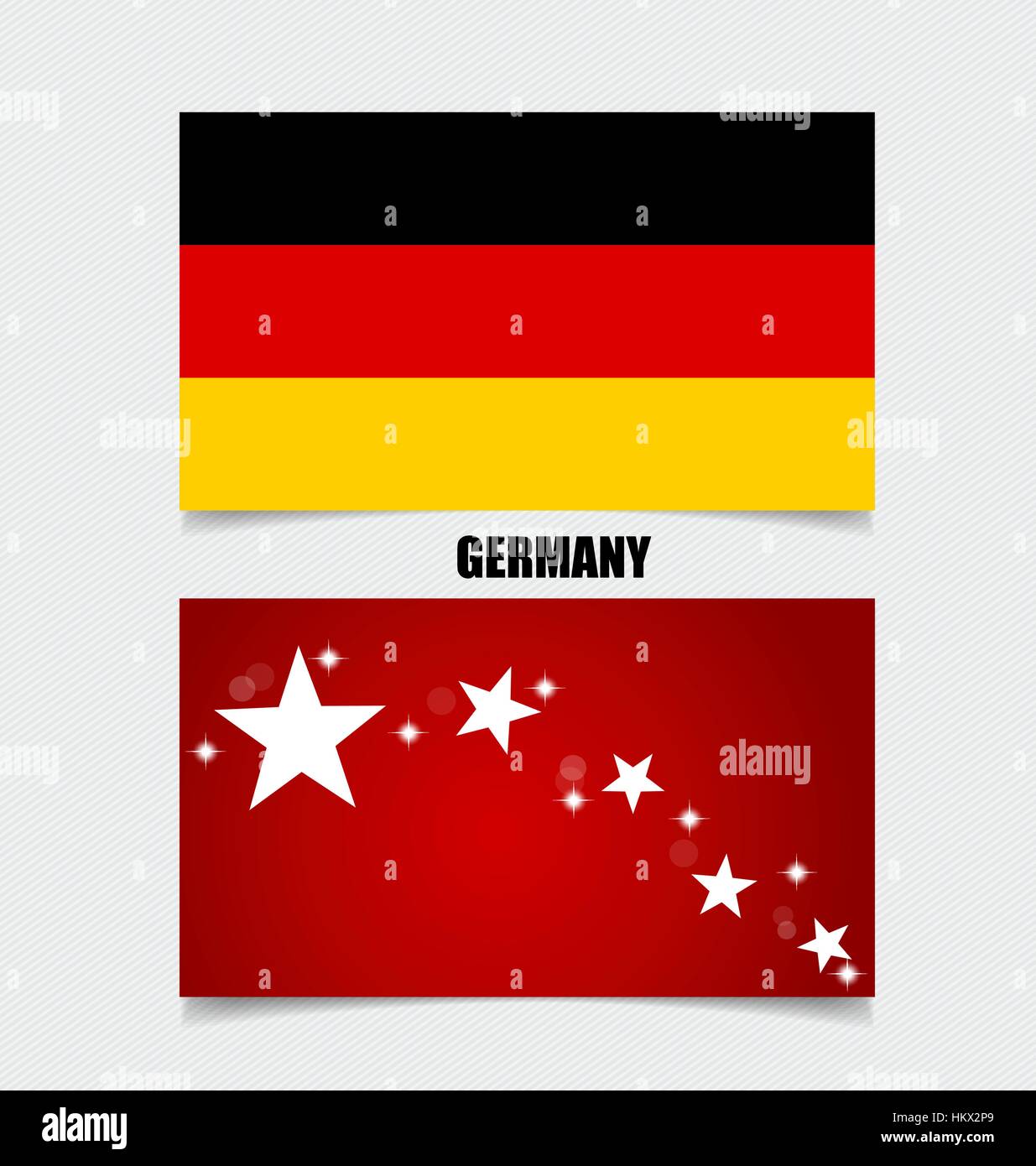Germany, Flags concept design. Vector illustration Stock Vector Image ...