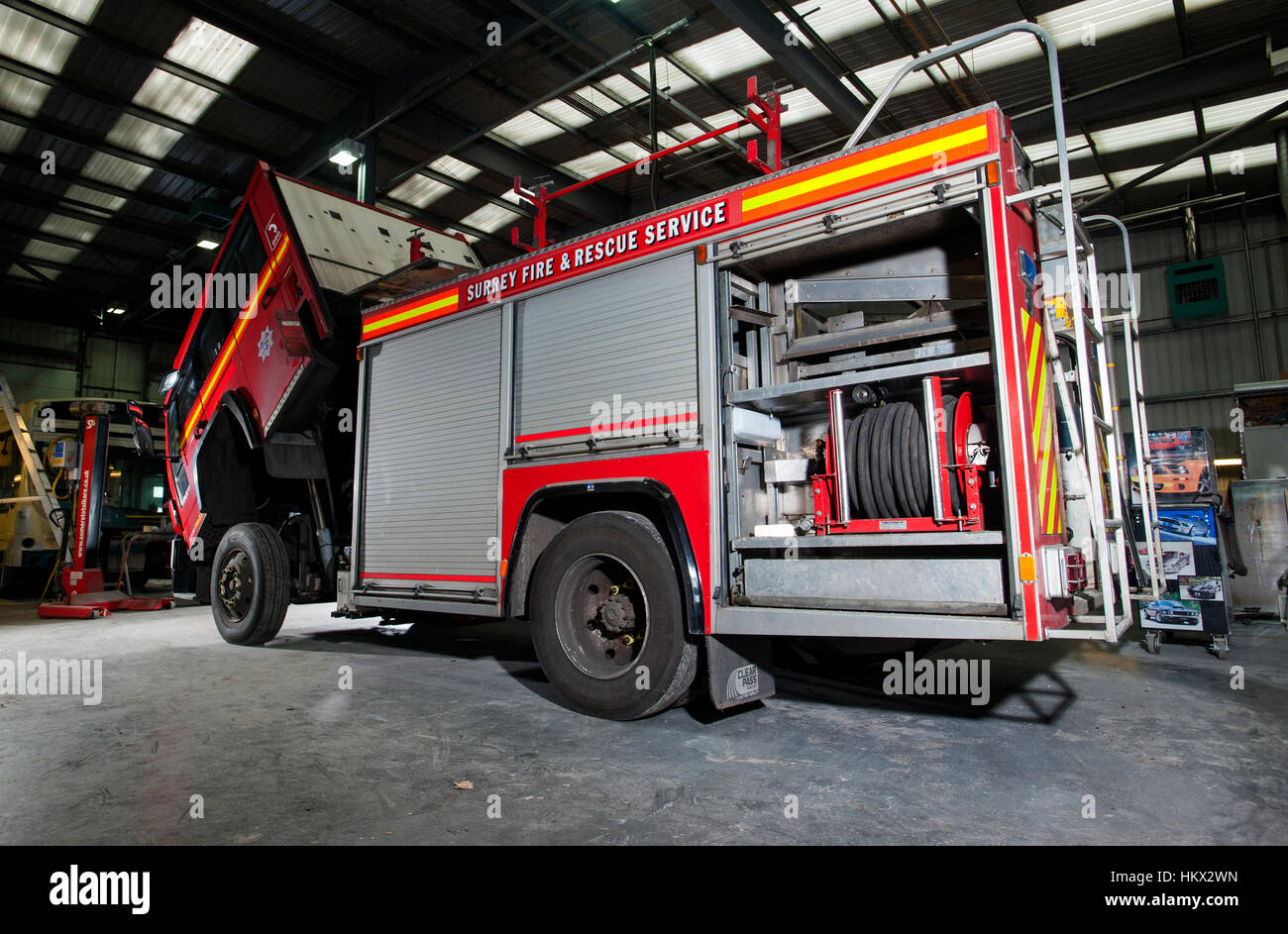 Fire appliance garage hi-res stock photography and images - Alamy