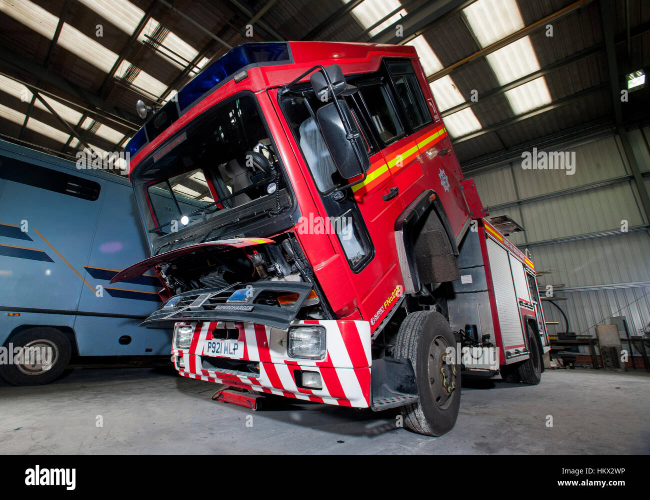 Volvo fire engine hi-res stock photography and images - Alamy