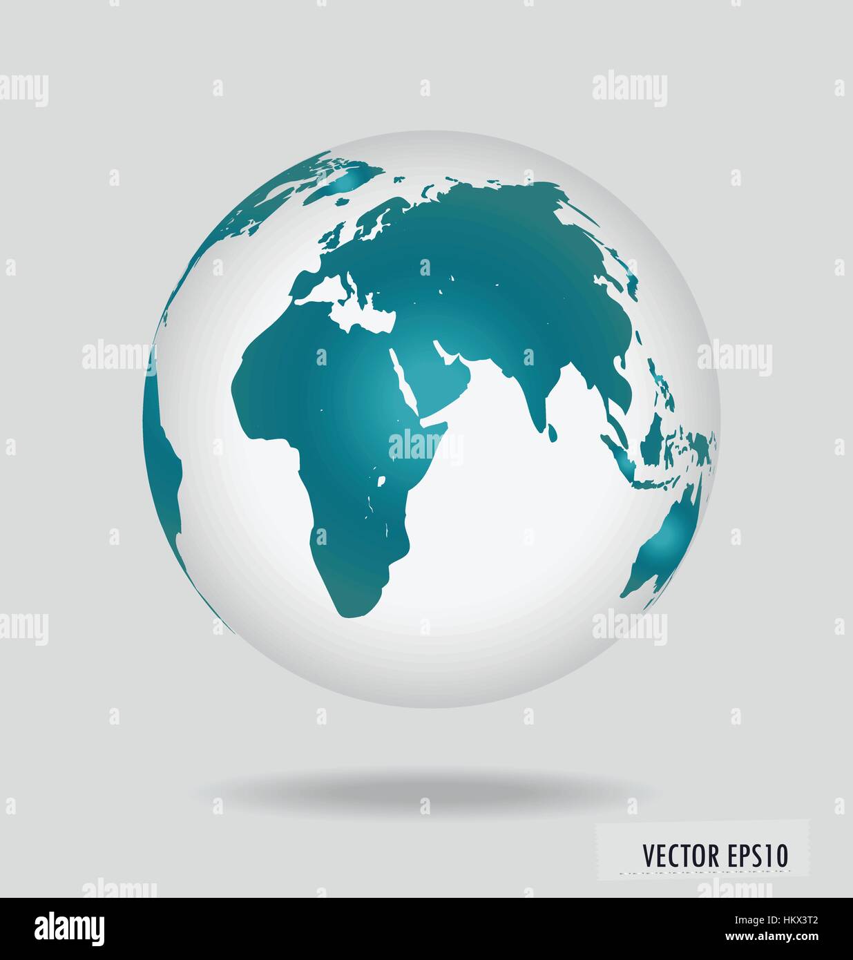 Modern globe. Vector illustration Stock Vector Image & Art - Alamy