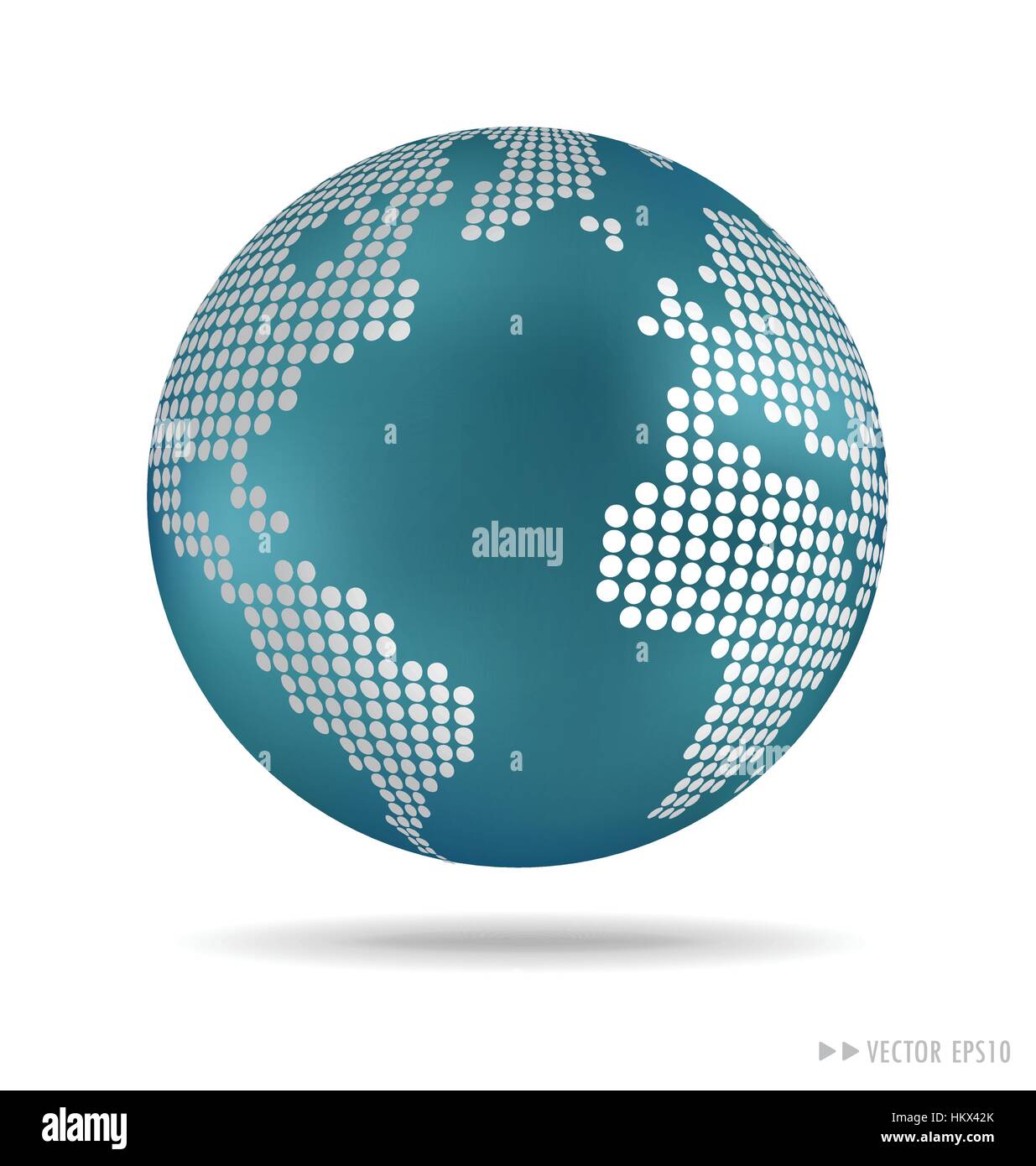 Modern globe. Vector illustration Stock Vector Image & Art - Alamy