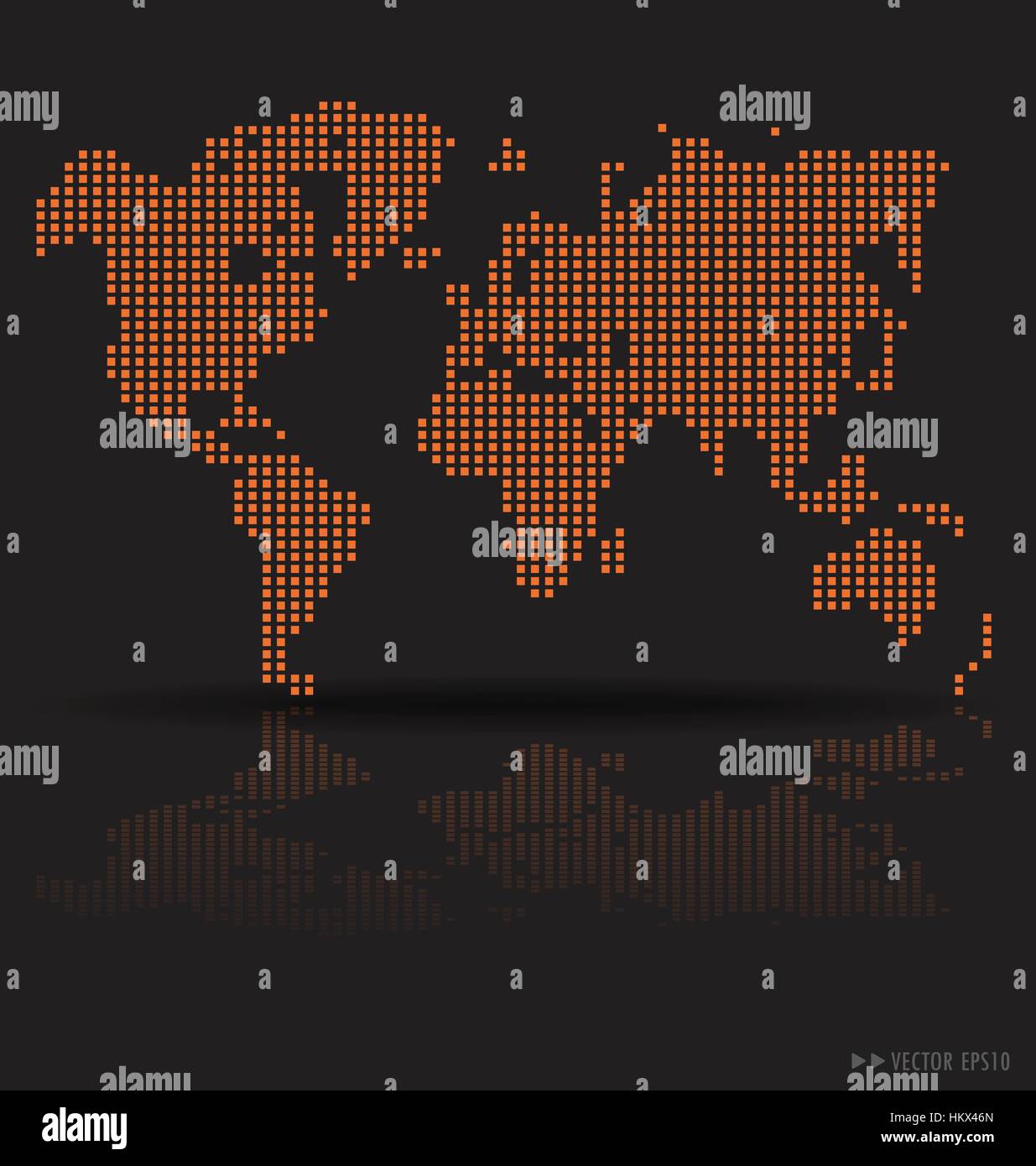 World map. Vector Illustration Stock Vector Image & Art - Alamy