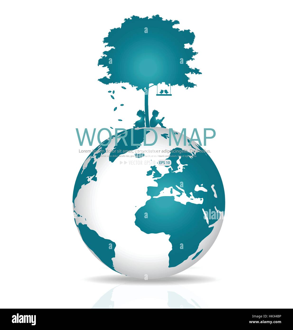 Save the world. Vector illustration Stock Vector Image & Art - Alamy