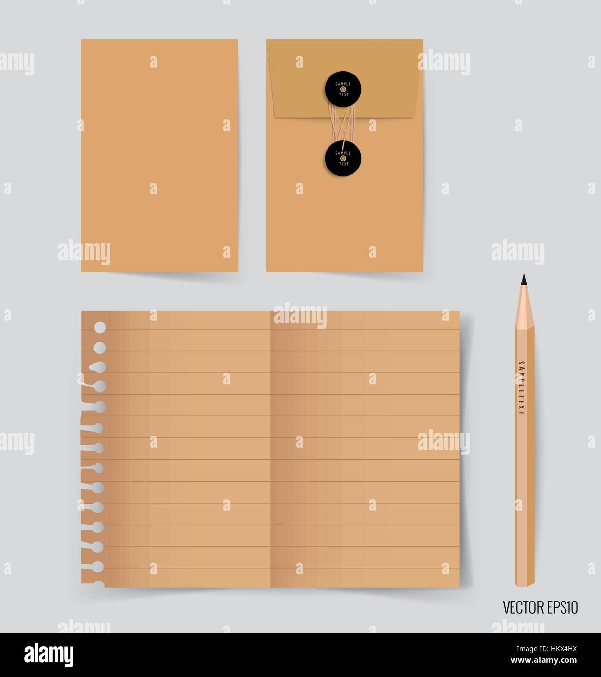 Paper, catalog, magazines, book mock up. Vector illustration Stock ...