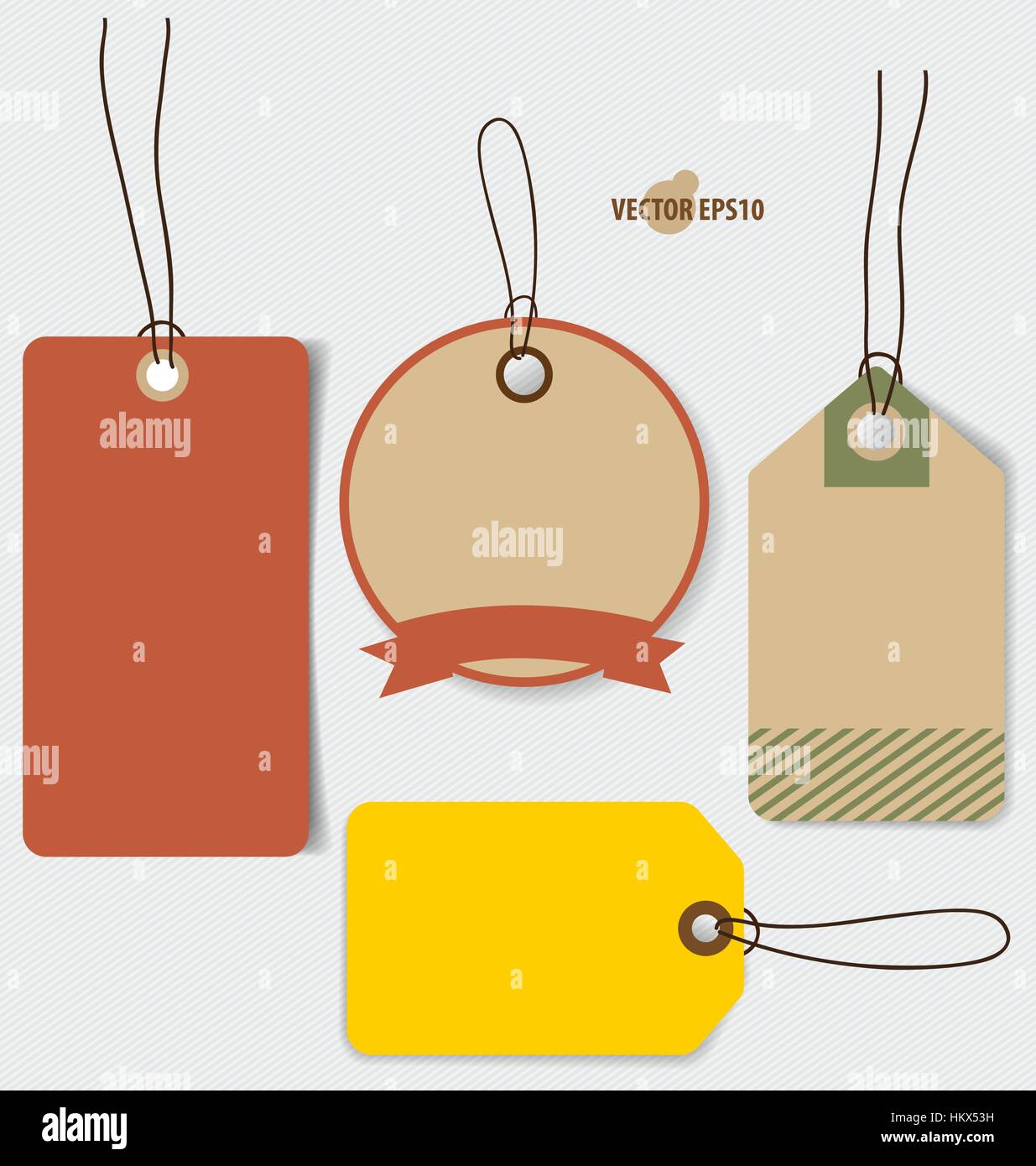 Price tag, sale coupon, voucher. Vintage Style template Design vector ...