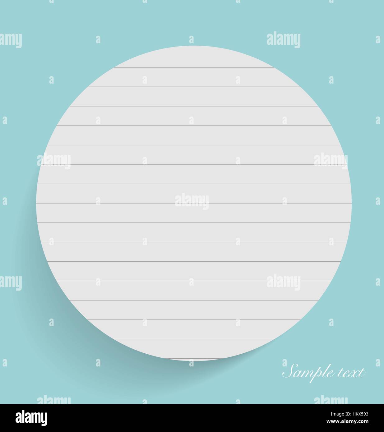 Note papers, ready for your message. Vector illustration Stock Vector ...