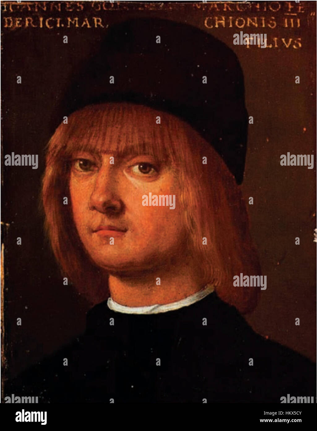 This historical artwork by Giovanni Gonzaga portrays an influential ...