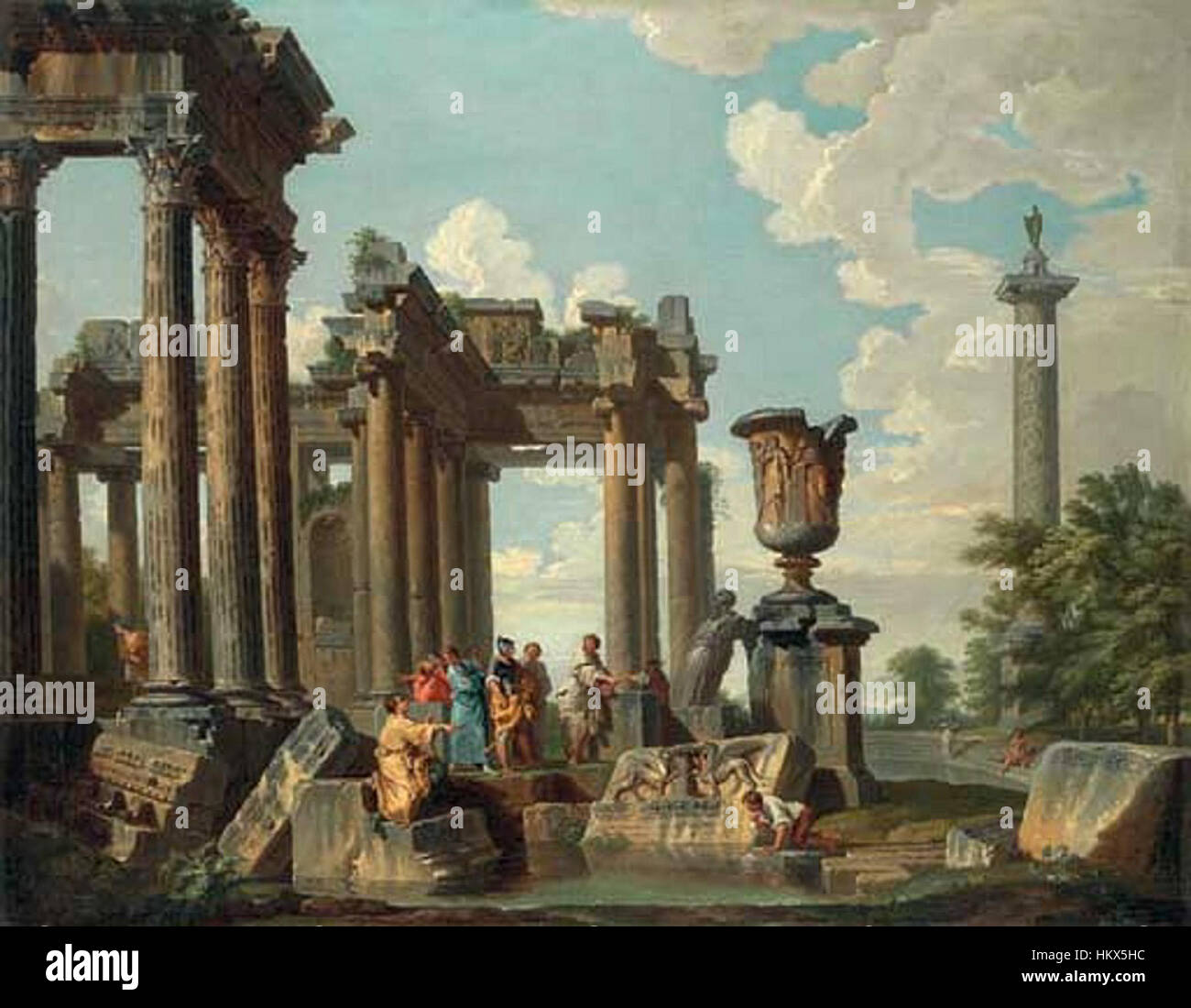 Giovanni Paolo Panini's painting 'Diogenes' exemplifies his mastery in ...