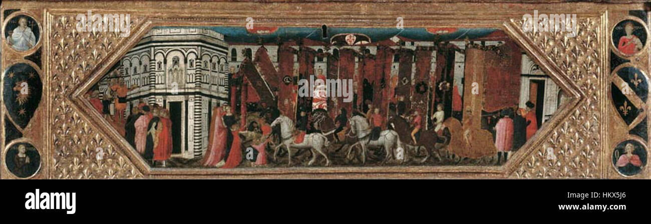 *Cassone a l Bergello* is a painted wooden chest (cassone) by Giovanni ...