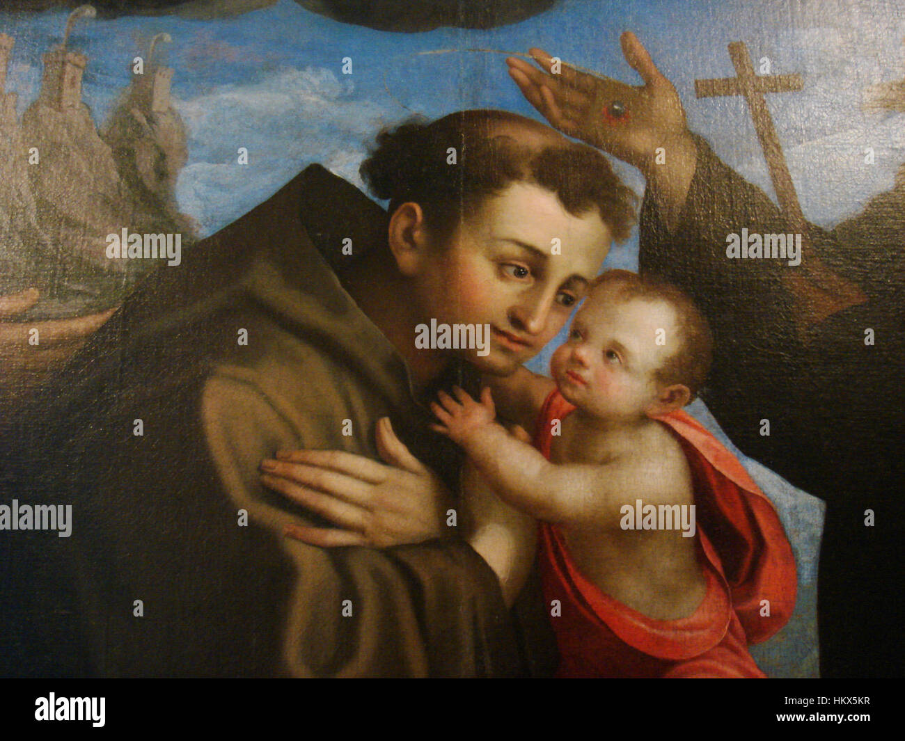 This 17th-century oil painting by Giovan Battista Urbinelli depicts the ...