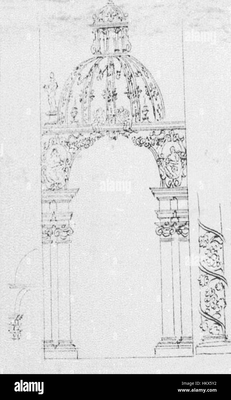 The Gisleni Royal Chapel, located in Warsaw, Poland, is a historical ...