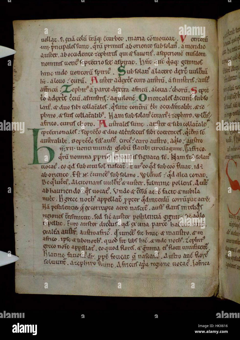 A page from the 'Opusculum de ratione spere' manuscript in the Bodleian ...