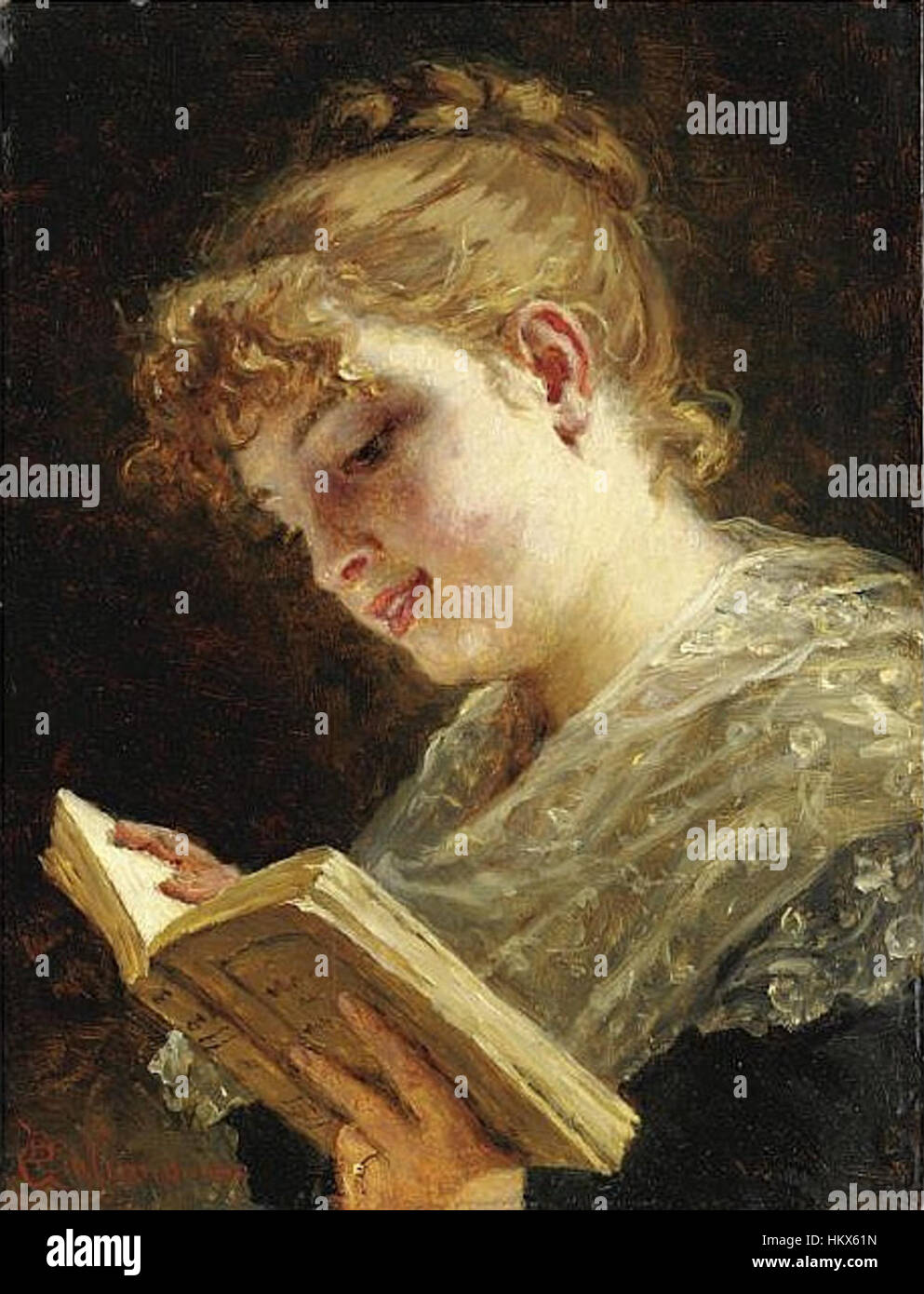 Renaissance era reading hi-res stock photography and images - Alamy
