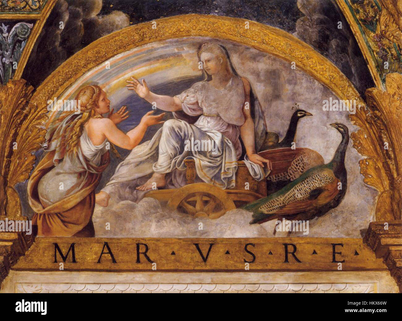 'Psyche Appealing in Vain to Juno' is a painting by Giulio Romano ...