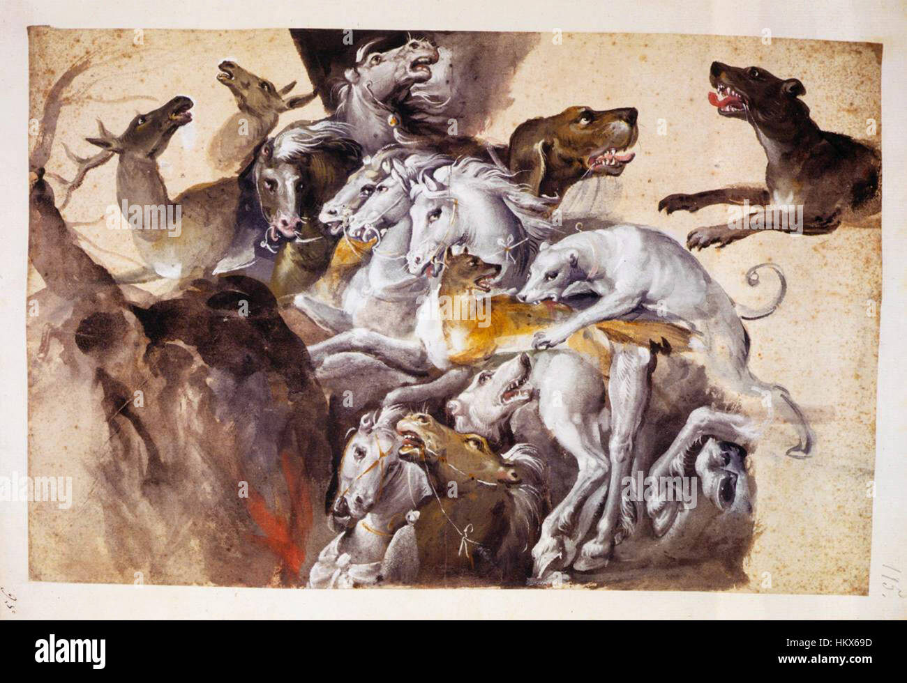 Giuseppe Arcimboldo’s 'Composition with Animals' demonstrates his ...