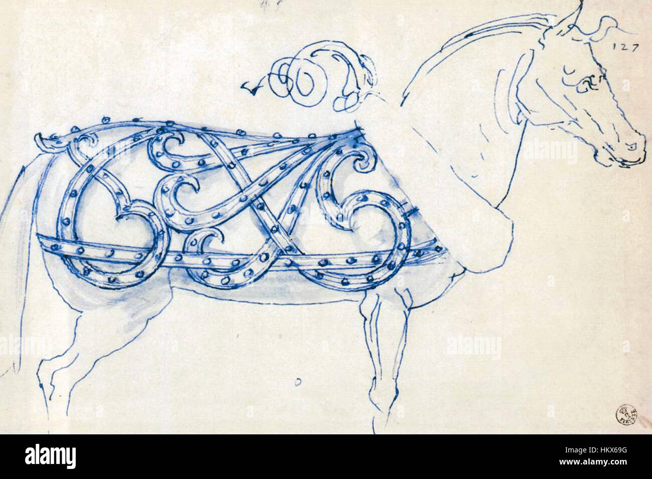 Giuseppe Arcimboldo's 'Horse Harness' showcases his signature style of ...