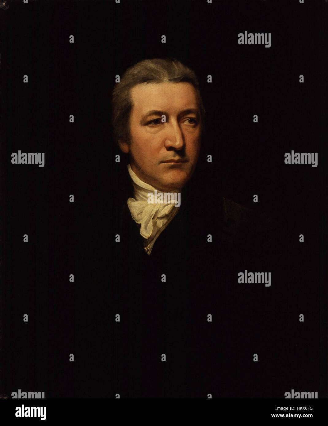 This portrait of Henry Bone, painted by John Opie, captures the artist ...