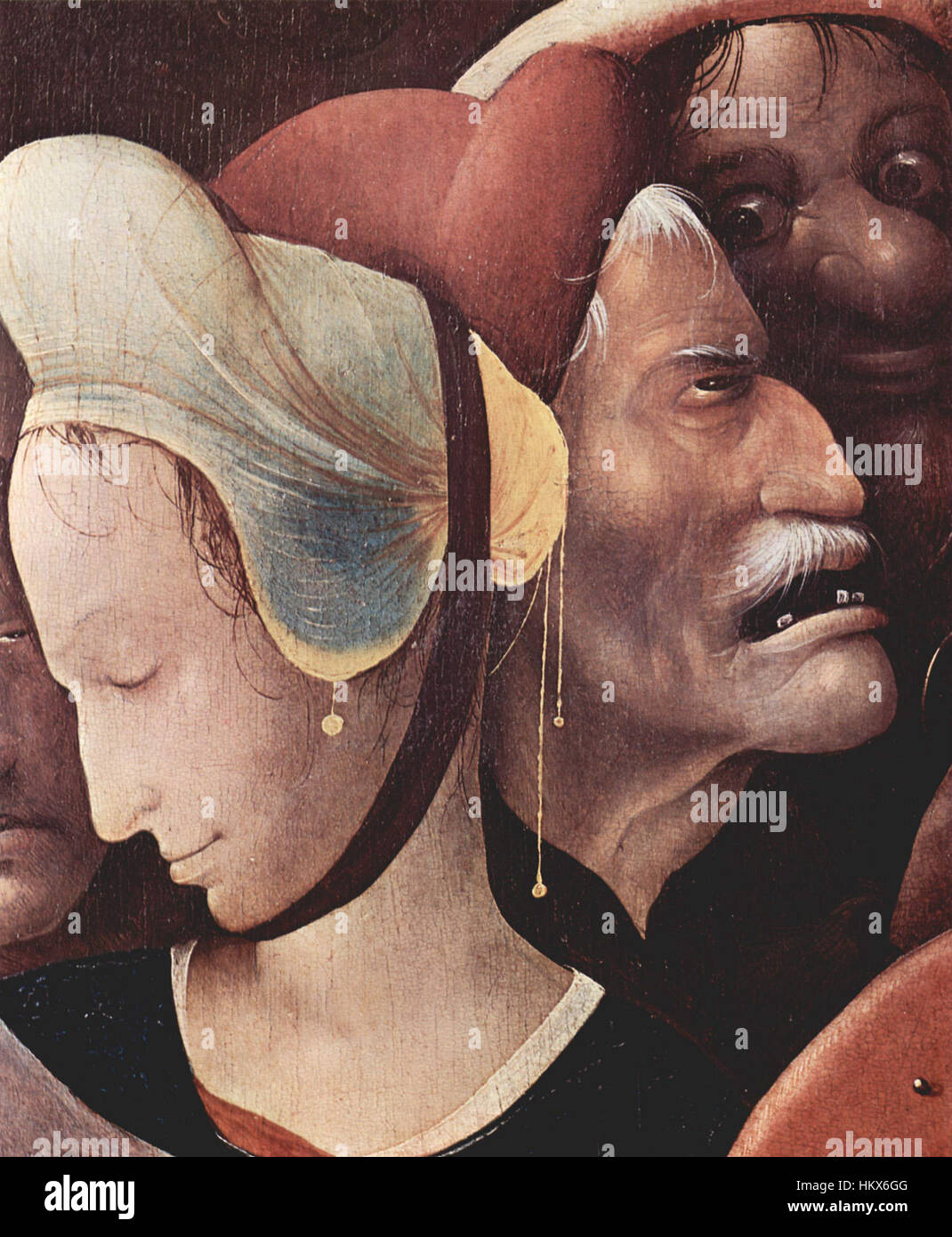 This work by Hieronymus Bosch showcases his characteristic surreal and ...