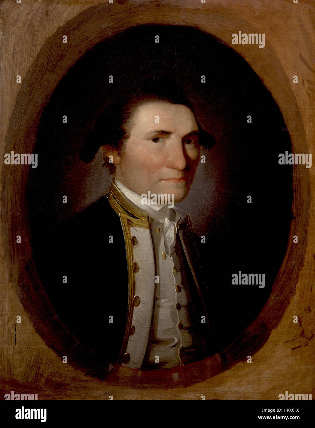 Captain james cook portrait hi-res stock photography and images - Alamy