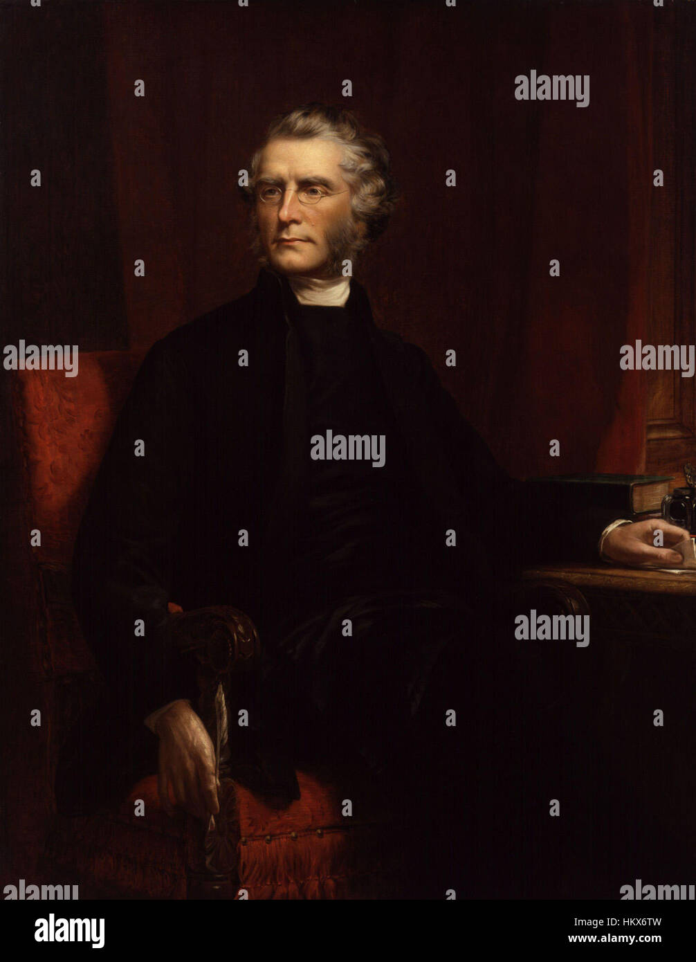 This portrait of John William Colenso, painted by Samuel Sidley ...