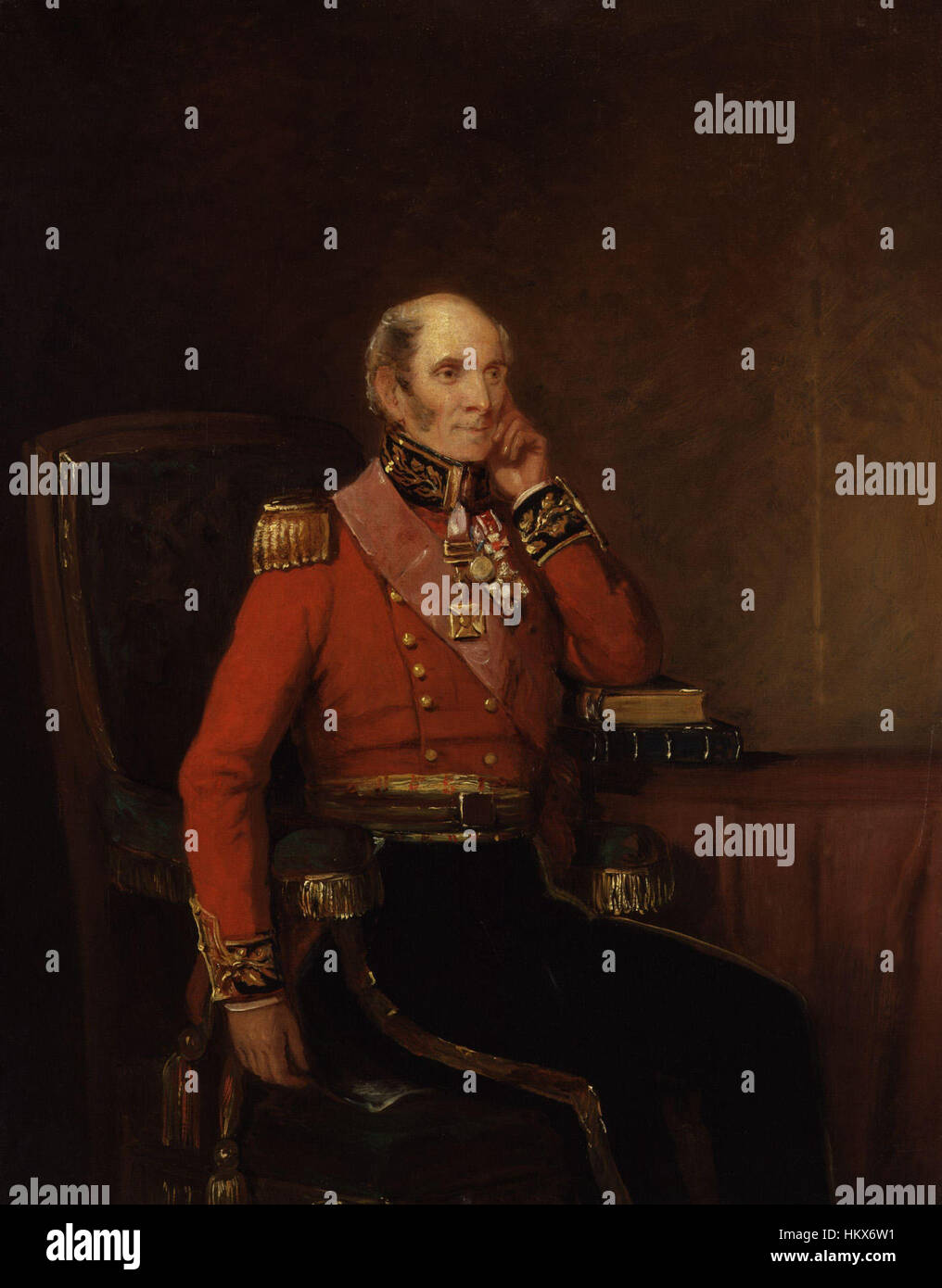 This 18th-century portrait of John Byng, 1st Earl of Strafford, painted ...