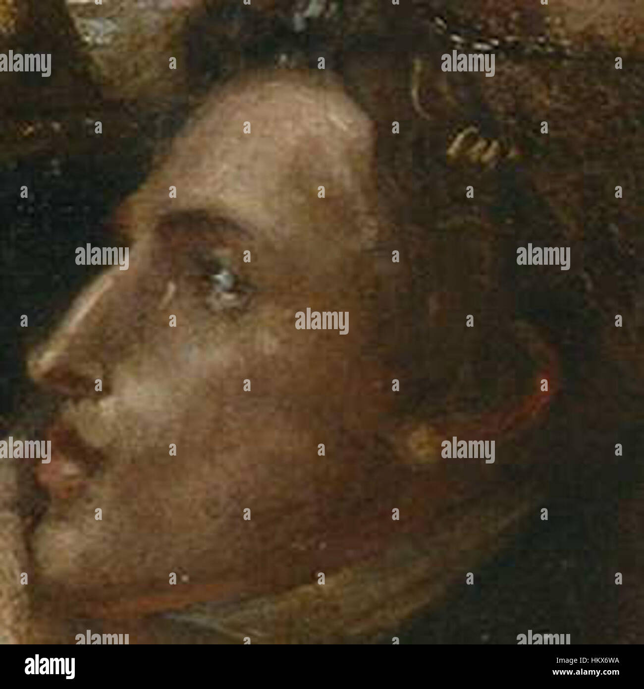 The portrait 'John Cropper' by an unknown artist captures the likeness ...