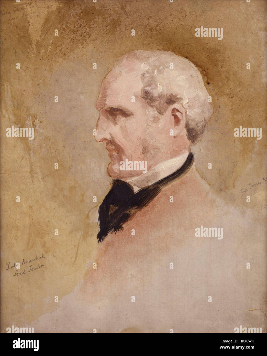 This portrait by George Jones depicts John Colborne, 1st Baron Seaton ...