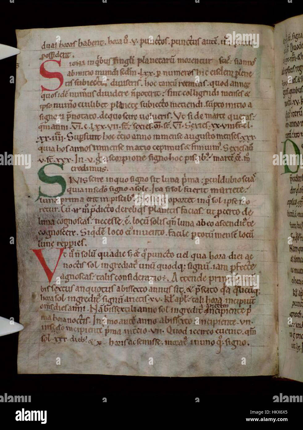 Bodleian Libraries, Opusculum de ratione spere 37v Stock Photo - Alamy