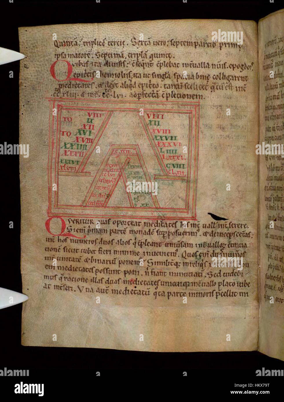'Opusculum de ratione spere 4v' is a historical manuscript held in the ...
