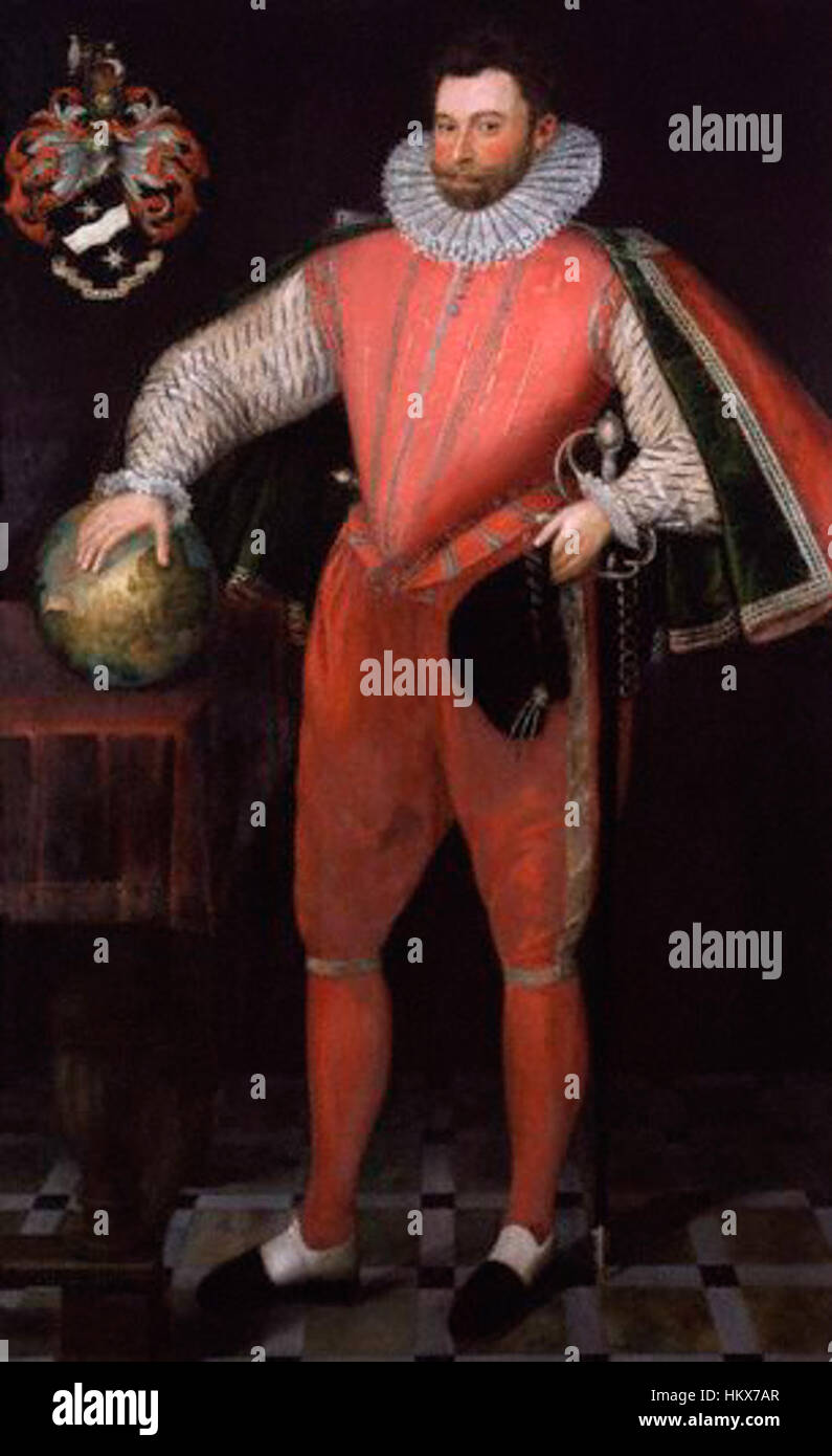This artwork, titled 'NPG Drake,' is a portrait from the National ...