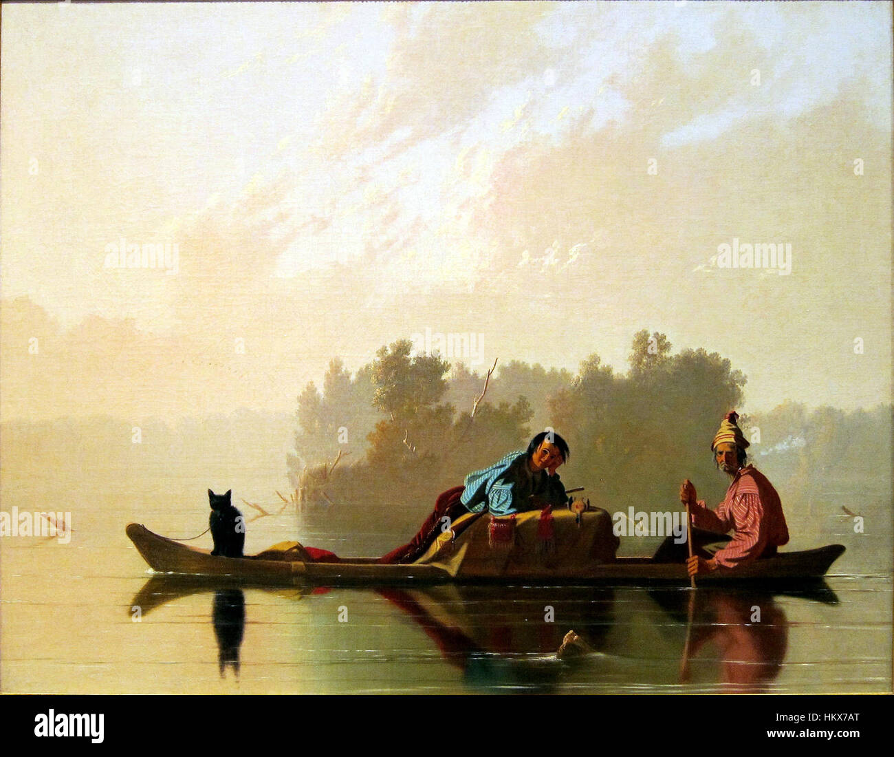 This painting by George Caleb Bingham, housed in the Metropolitan ...