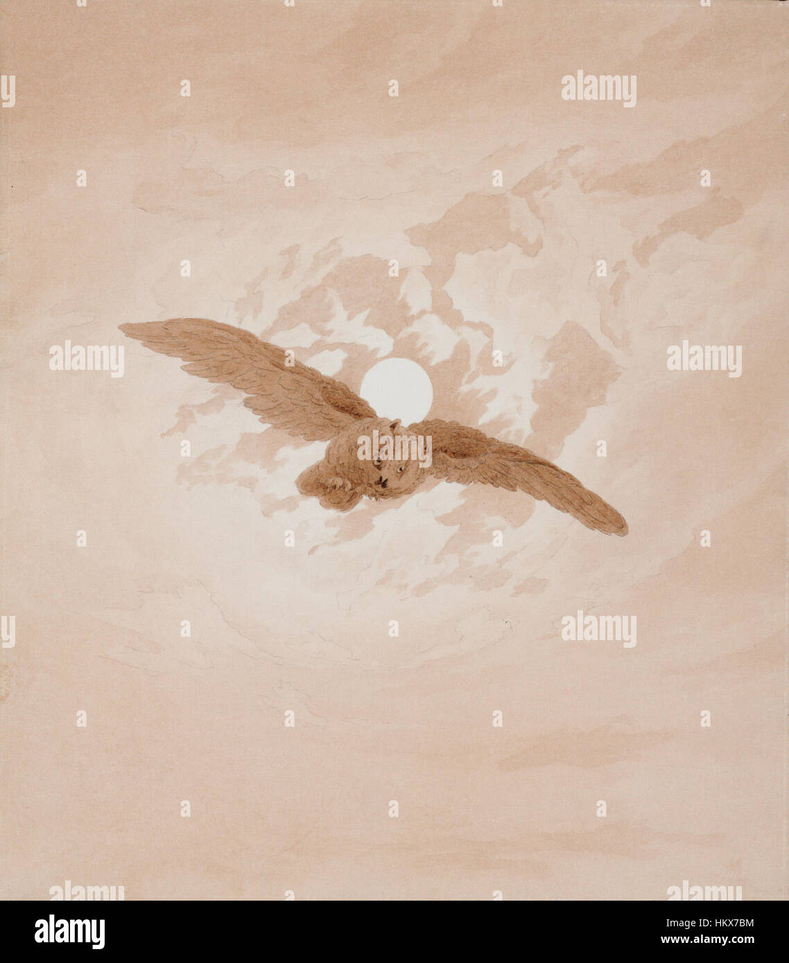Moonlit sky painting hi-res stock photography and images - Alamy