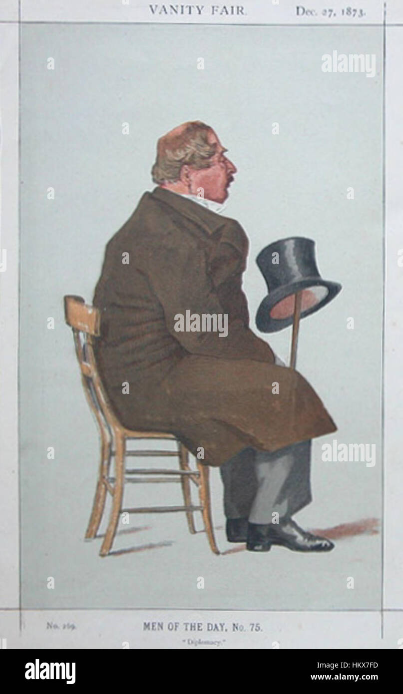 A 1873 illustration by Percy William Doyle, featured in Vanity Fair ...