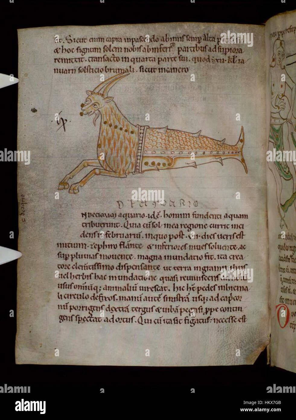 A page from the 'Opusculum de ratione spere,' a 13th-century manuscript ...