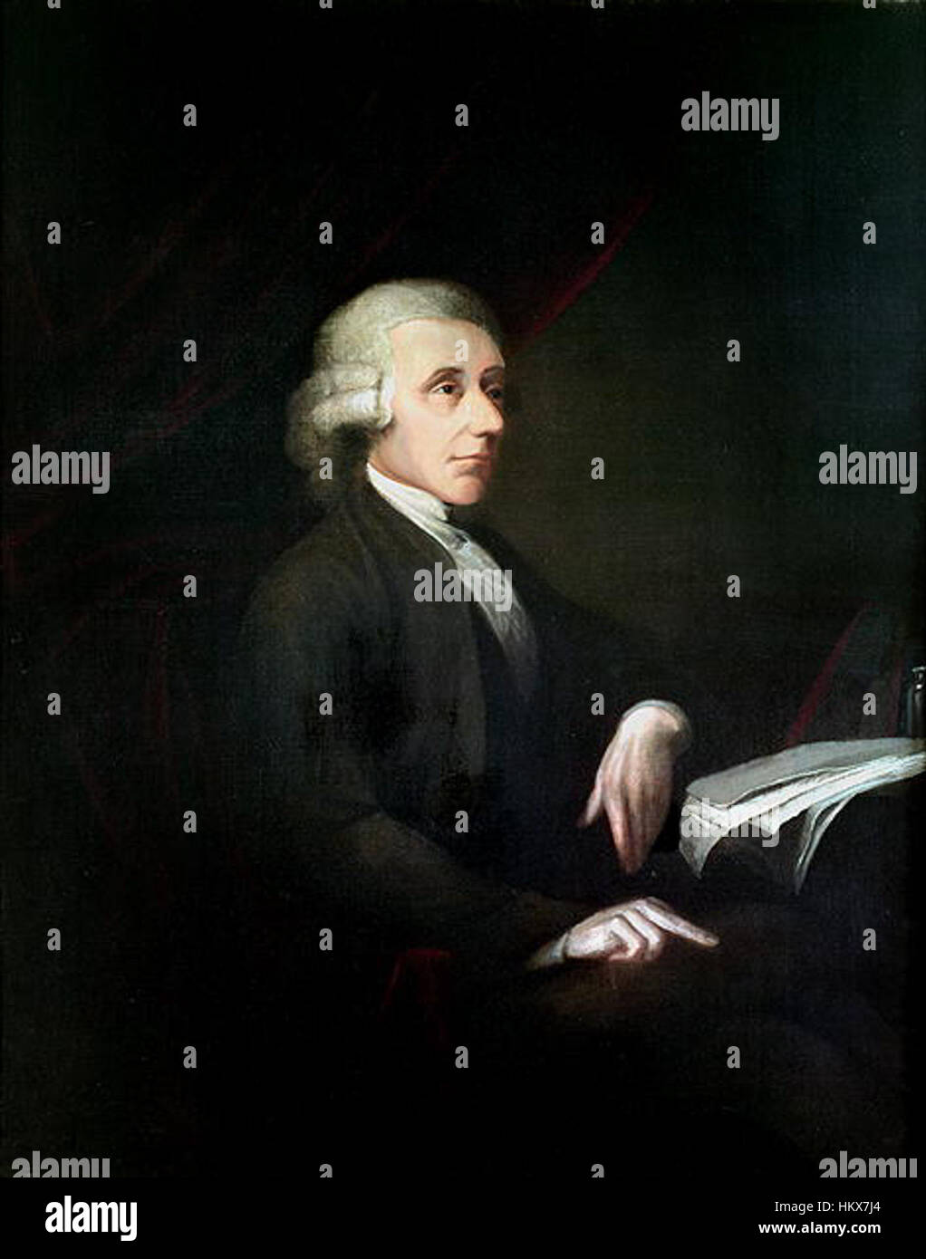The portrait of Joseph Priestley by Henry Fuseli captures the prominent ...