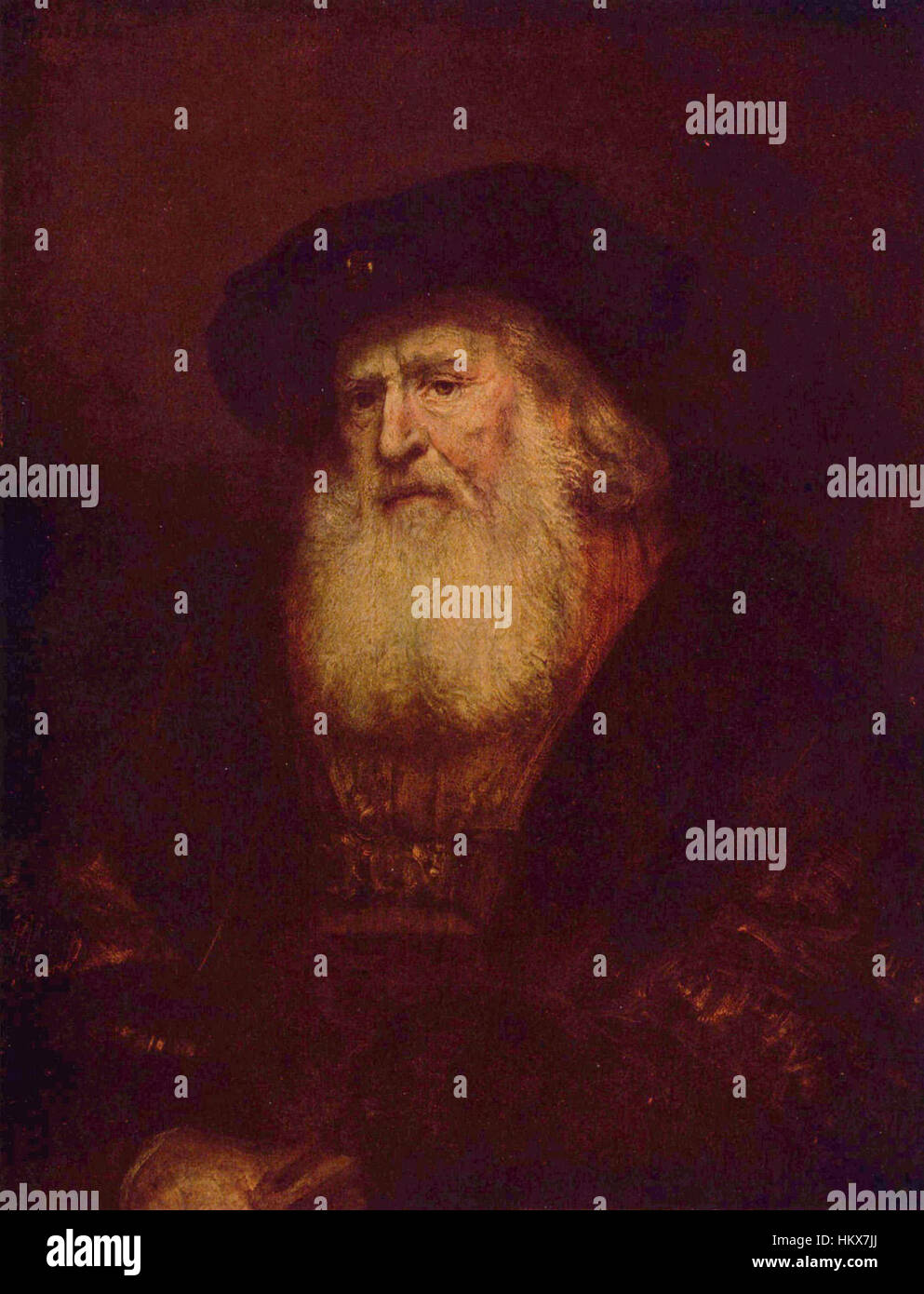 This artwork by Rembrandt Harmensz. van Rijn, a renowned Dutch painter ...