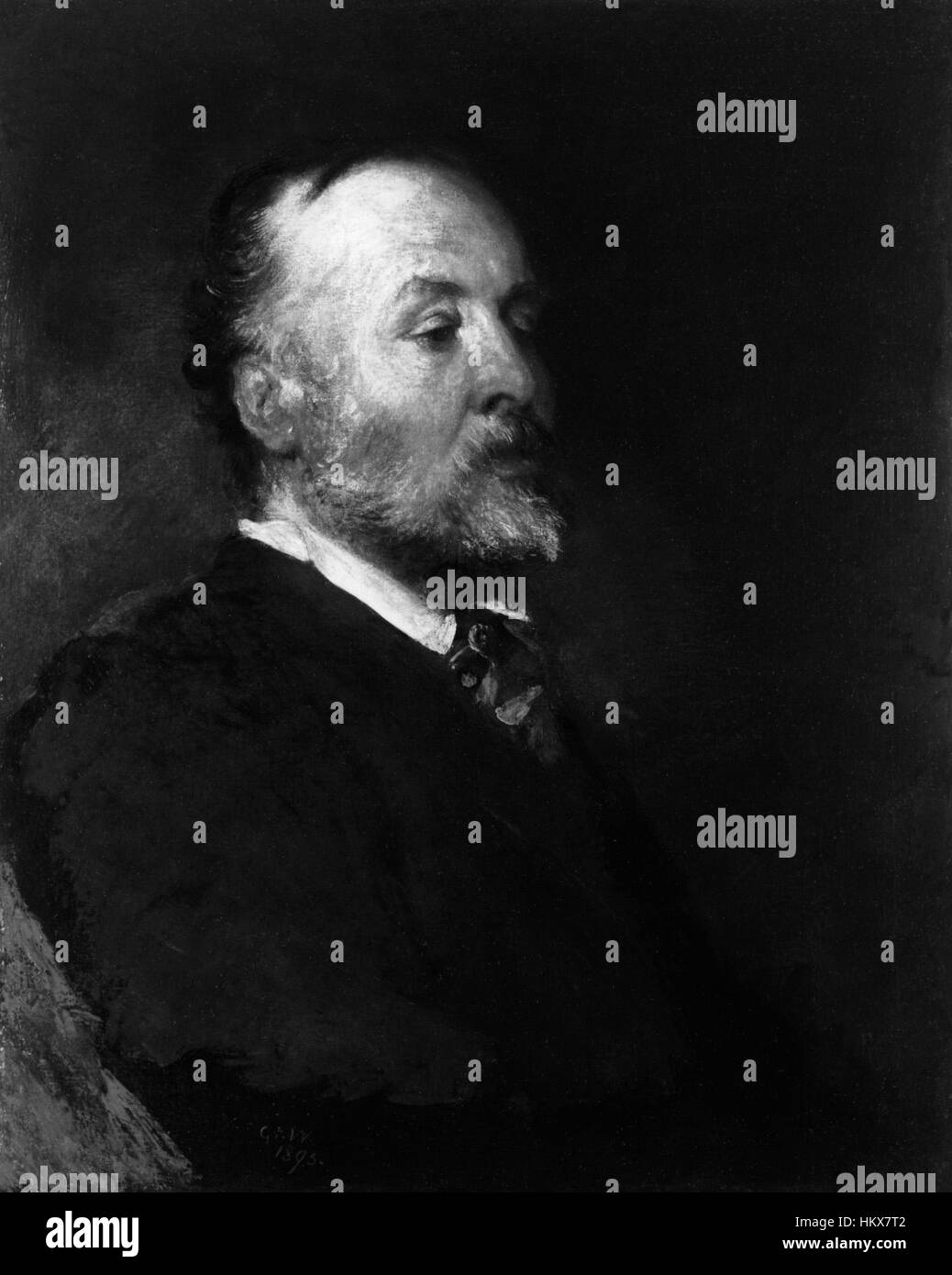 This portrait by George Frederic Watts depicts Sir Andrew Clark, 1st ...