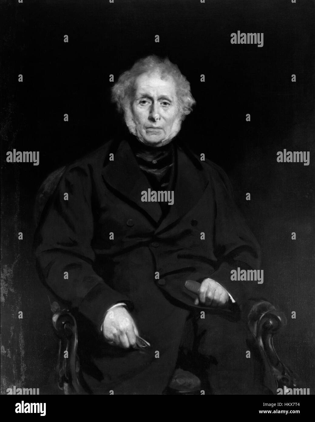 This portrait of Sir David Brewster, painted by Sir John Watson-Gordon ...