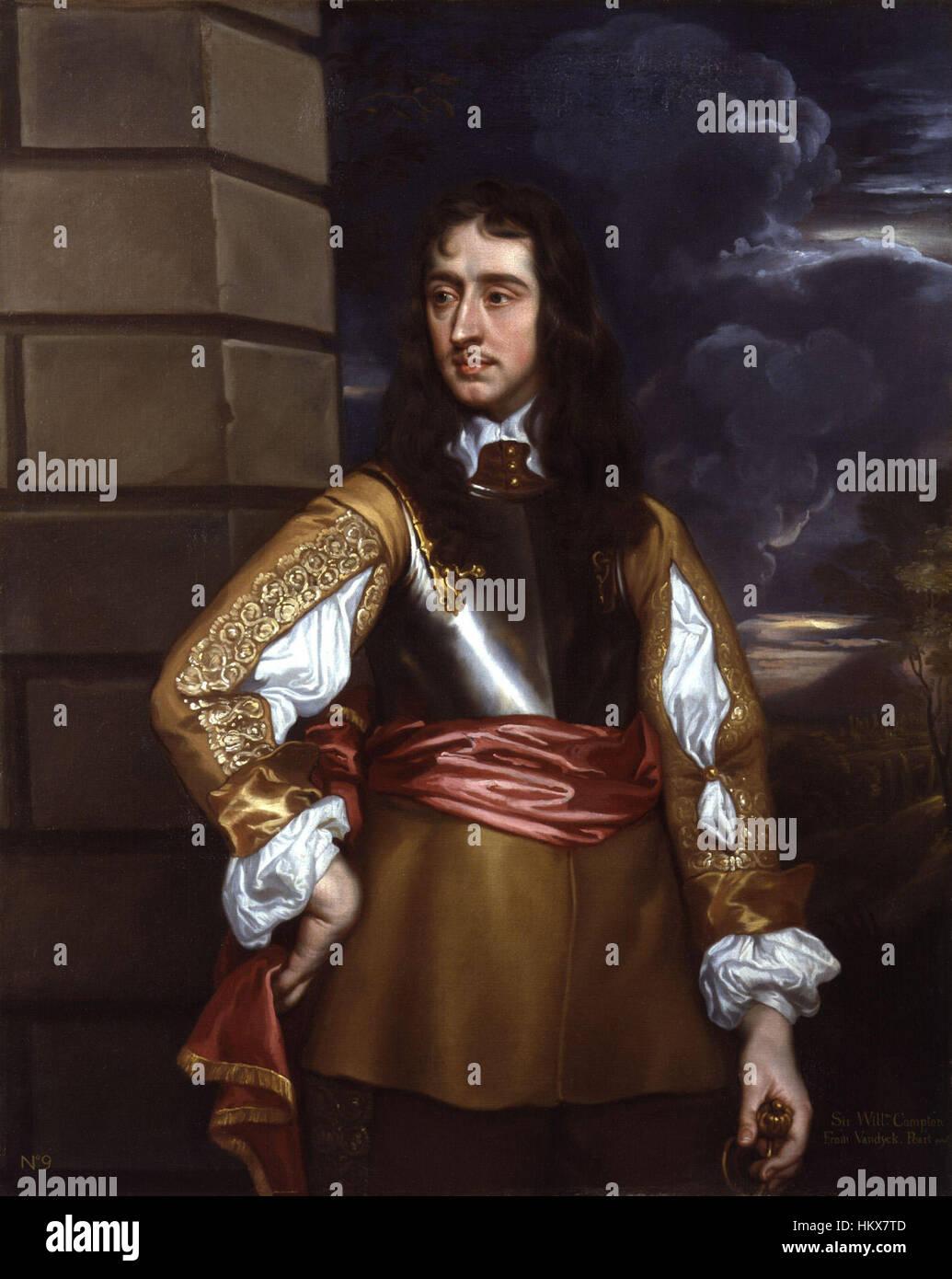 Sir William Compton, painted by Sir Peter Lely, is a distinguished ...